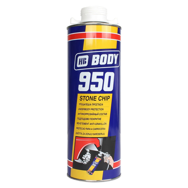 HB Body 950 Stone Chip WHITE/GREY/BLACK 1ltr – The Paint Hub UK